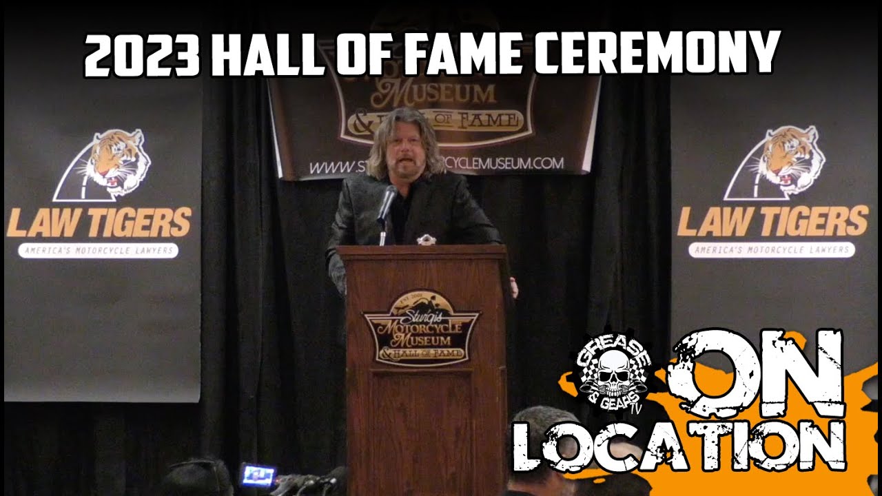 2023 Sturgis Hall Of Fame Induction Ceremony - YouTube