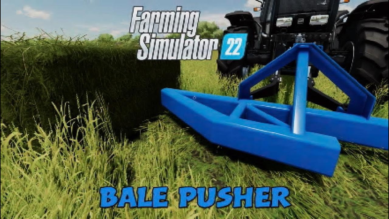 FS22 New Mod (console): Bale Pusher | Mods in the spots # 178 - YouTube