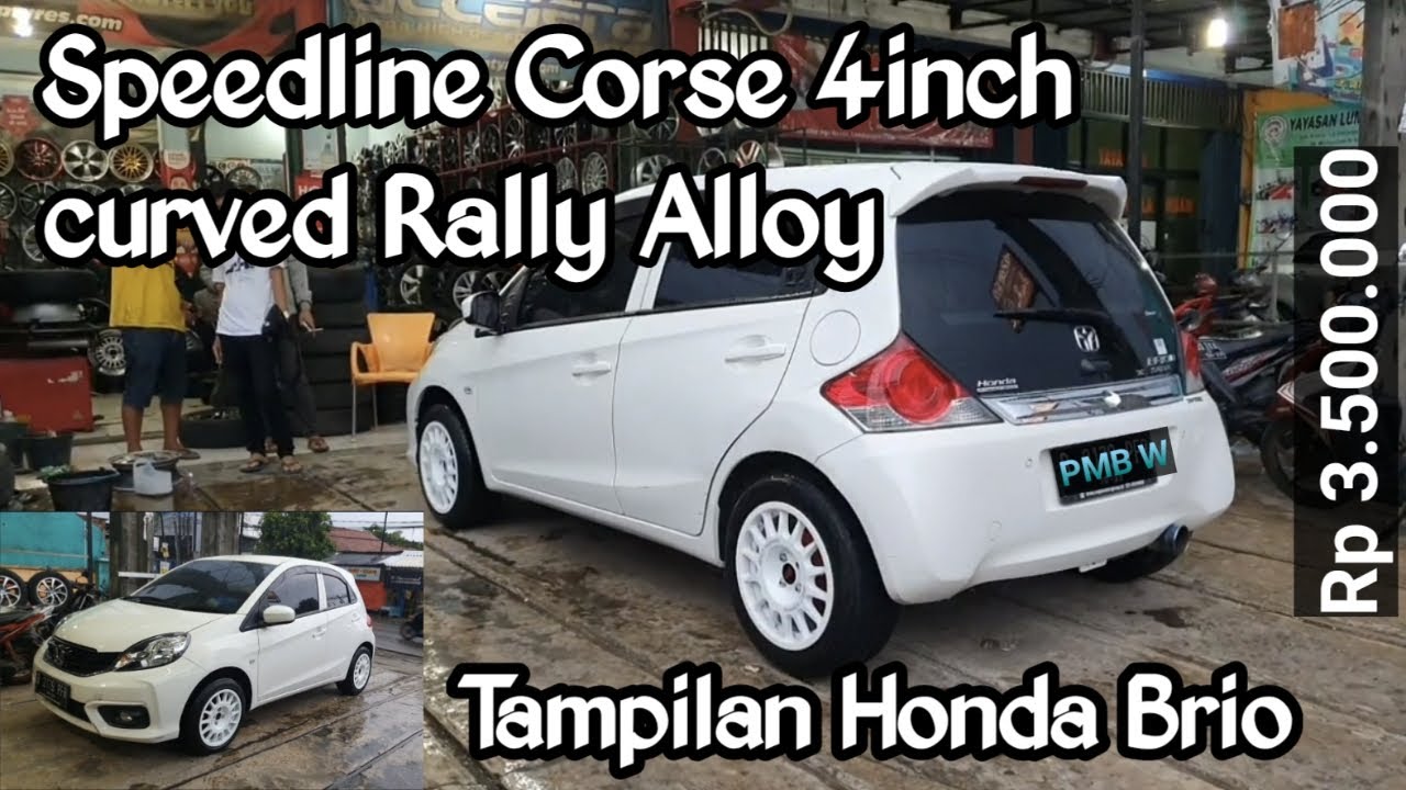 MODEL TAMPILAN VELG RALLY ALLOY HONDA BRIO - YouTube