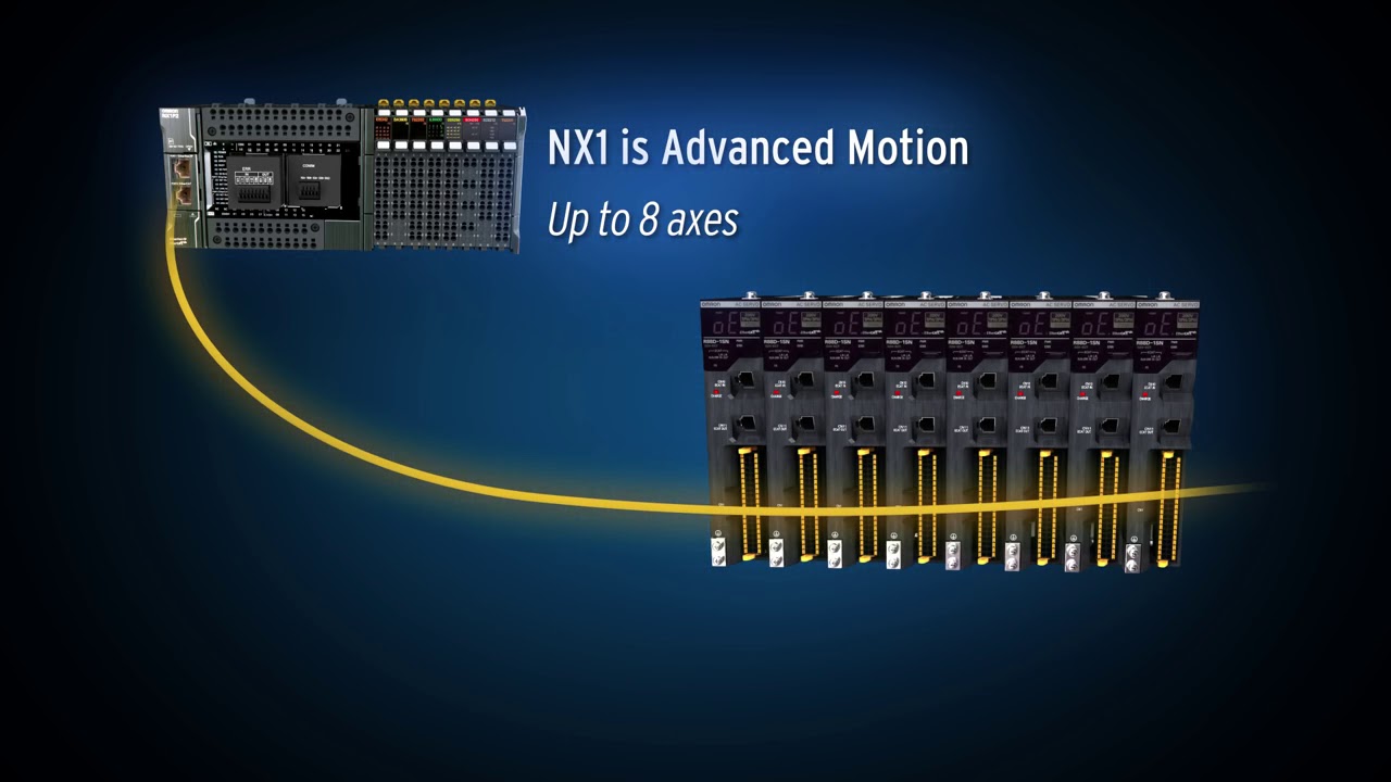 OMRON NX1 Sysmac Machine Controller - YouTube