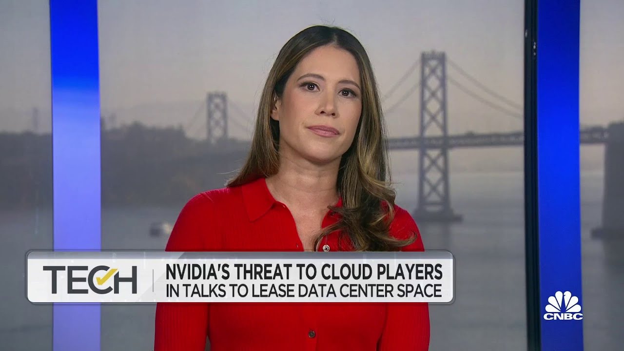 Nvidia in talks to lease data center space for own cloud service - YouTube