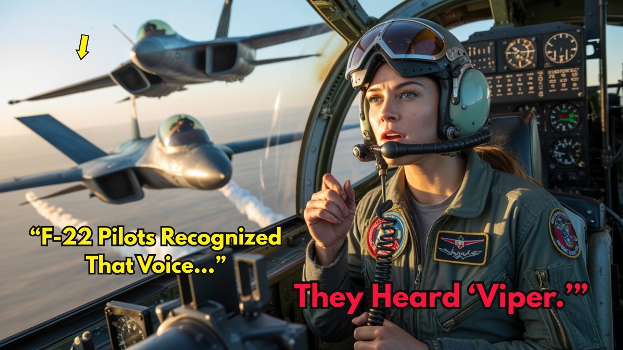 “She Was Only a Bomber Pilot — Until the F-22s Recognized Her Call Sign ...