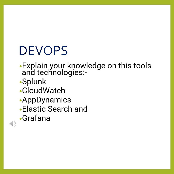 Accenture Real Interview Questions for Devops 5 to 10 yrs - Devops - Devops Wonder #devops ...