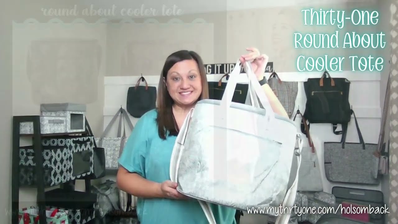 Thirty-One Round About Cooler Tote - YouTube