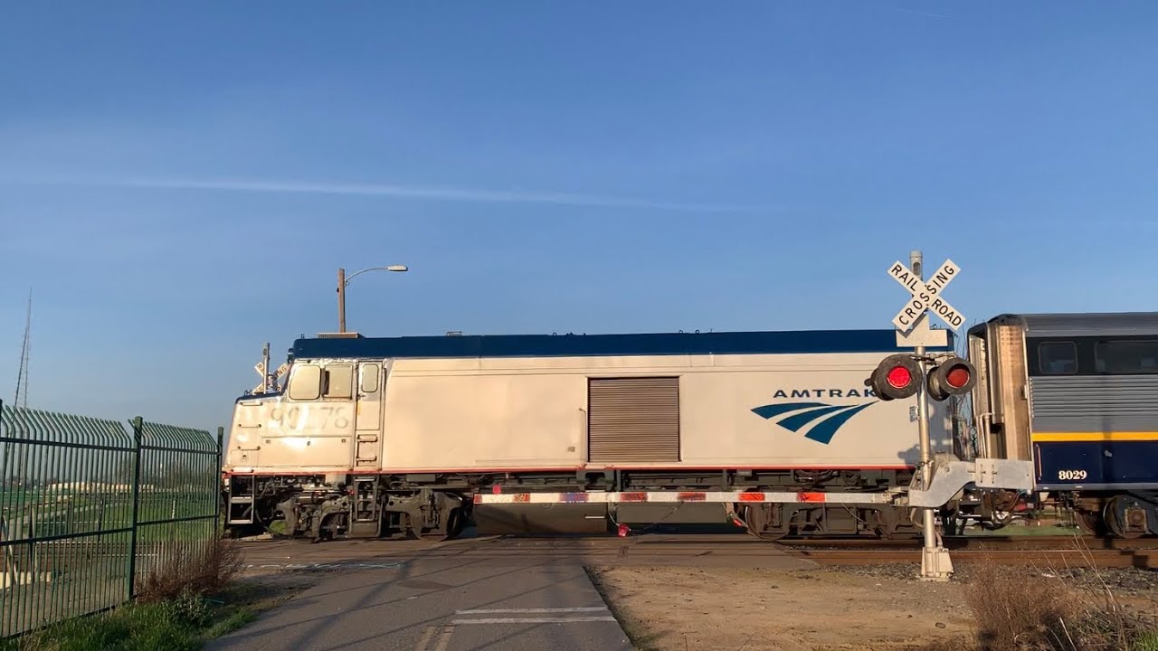 Amtrak California 90278 San Joaquins 702 South - Calaveras Bike Trail ...