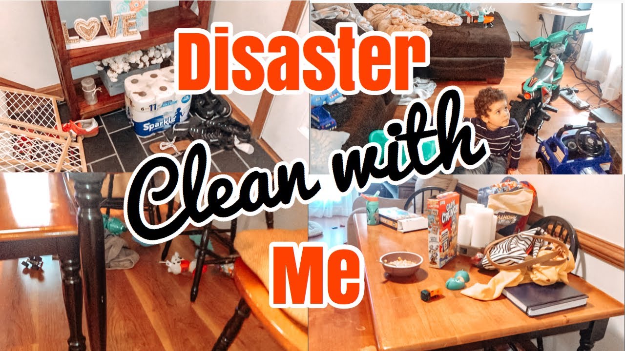 Complete Disaster Clean with Me|Extreme Cleaning motivation|Clean with ...