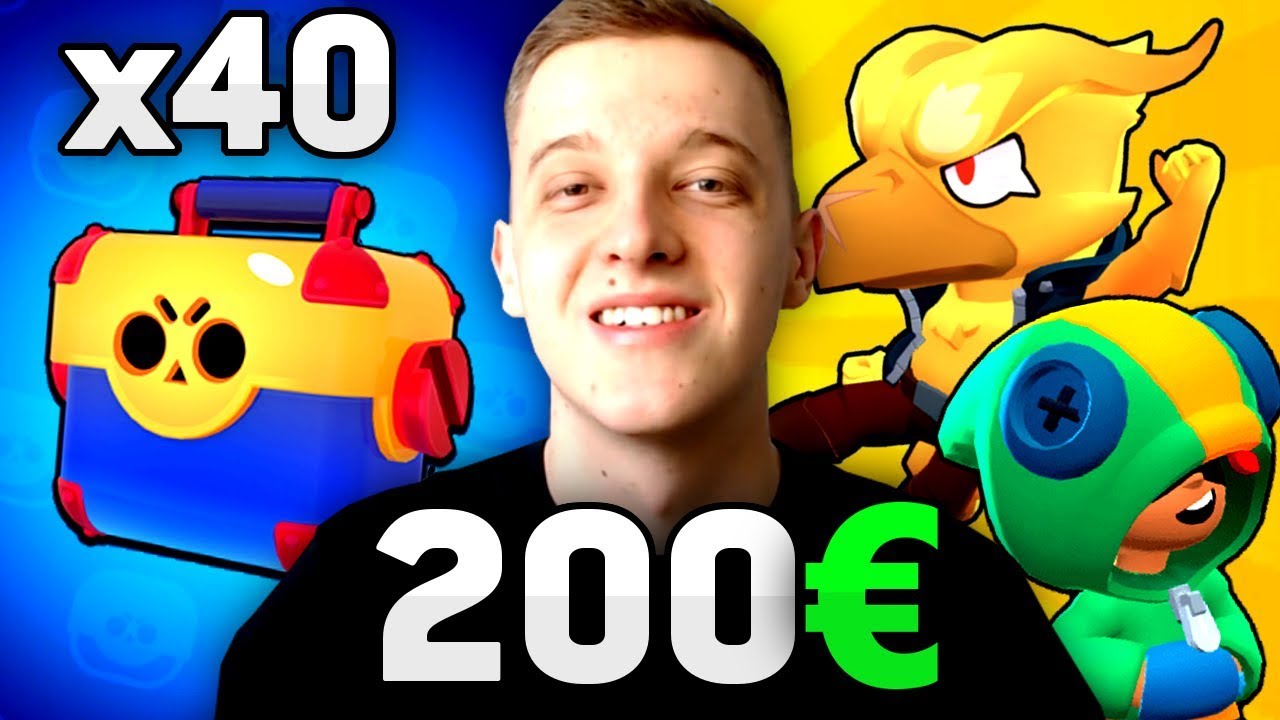 💰200€ für BOX OPENINGS! | 40+ Megaboxen für Power 1 Account | Brawl ...