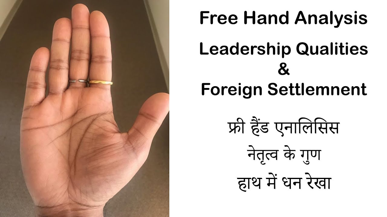 Palmistry Reading | Free Hand Analysis 3 | Leader Hand | Palmistry ...