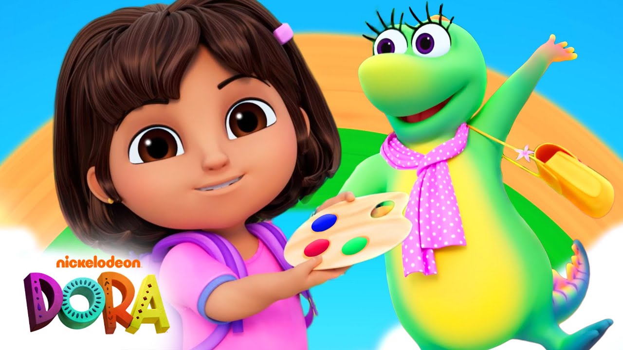 Dora and Isa Find the Colors of the Rainbow! 🌈 | Dora & Friends - YouTube