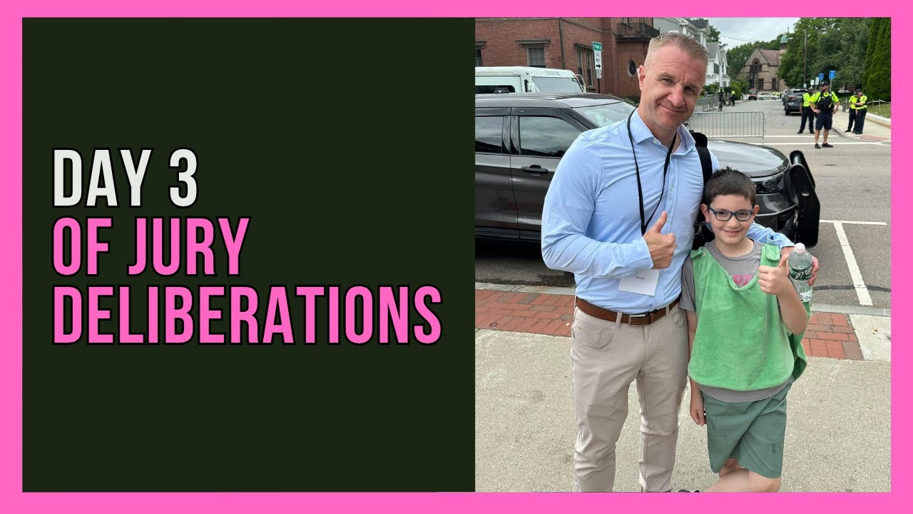 Deliberation Day 3: Karen Read Retrial - Morning Outside of Court - YouTube