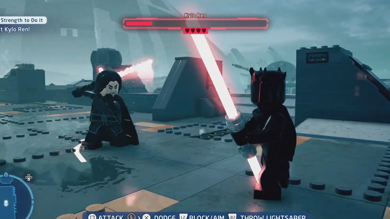 LEGO Star Wars: The Skywalker Saga DARTH MAUL VS KYLO REN PS5 60 FPS ...