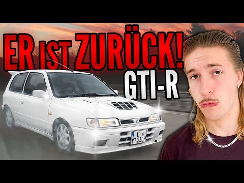 Die RALLYE-IKONE STRAHLT wieder! | Mein NISSAN SUNNY GTI-R ist fertig LACKIERT!