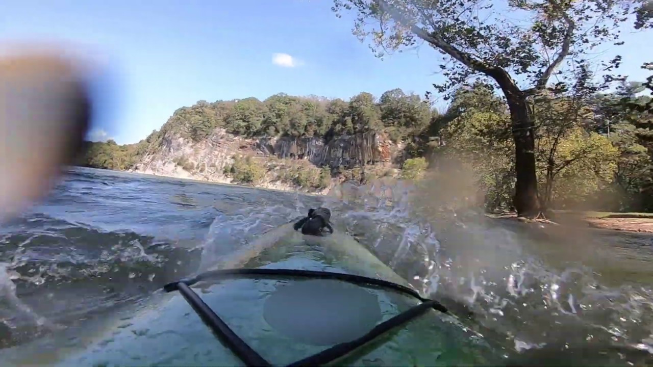 Kayaking Shenandoah River's Compton Rapid - YouTube