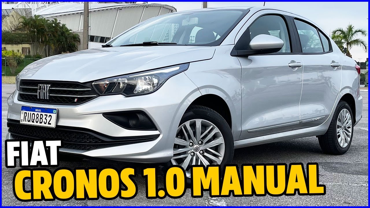 FIAT CRONOS 1.0 MANUAL - FAZ 17,5 KM/L E NÃO ANDA NADA. SEDÃ MAIS ...