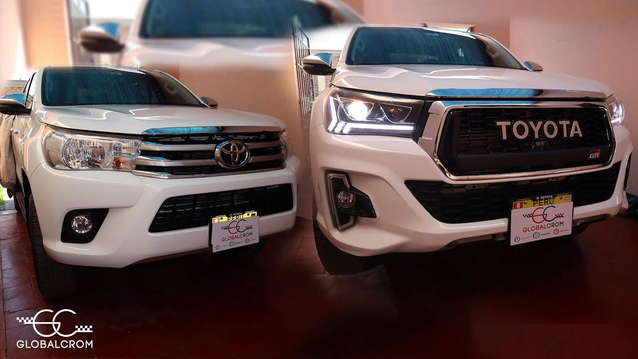 CONVERSION TOYOTA HILUX 2020 A TOYOTA ROCCO GAZOO RACING - YouTube