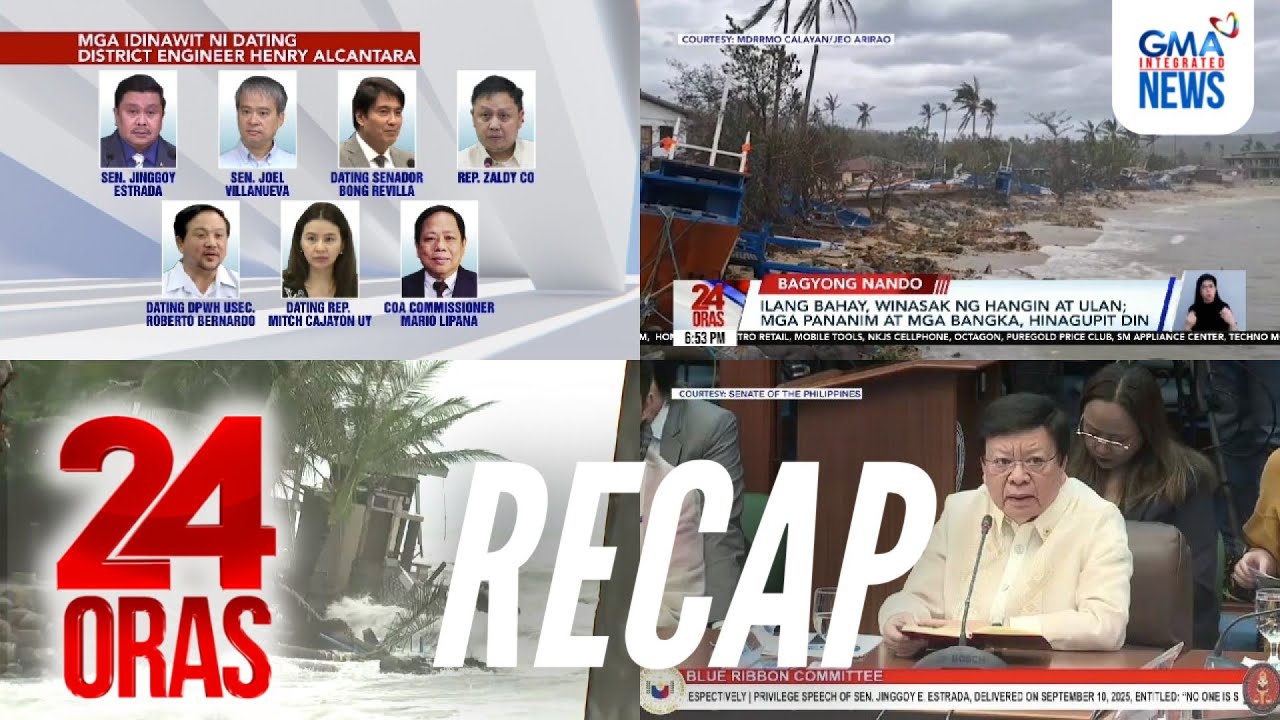 24 Oras: (Part 1) Jinggoy Estrada, Joel Villanueva, Bong Revilla, at ...