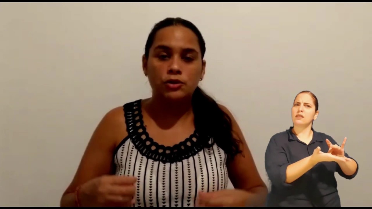 Depoimento - Andreza Pires (Mãe de estudante Surda) - YouTube