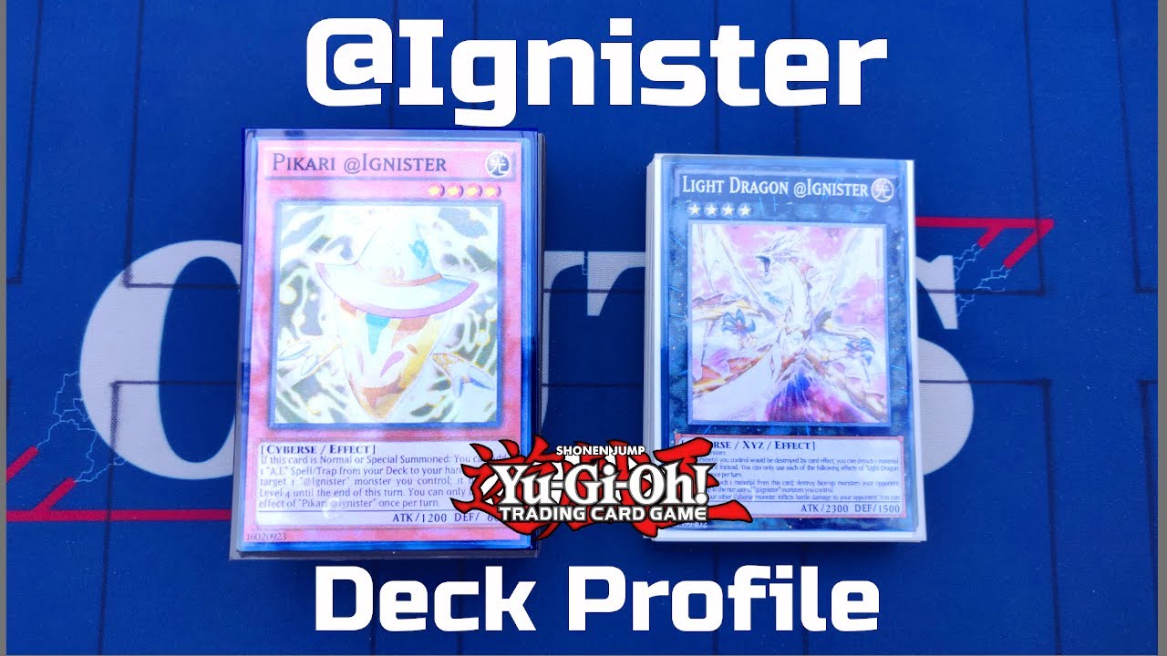 NEW @IGNISTER Deck Profile | YuGiOh - YouTube