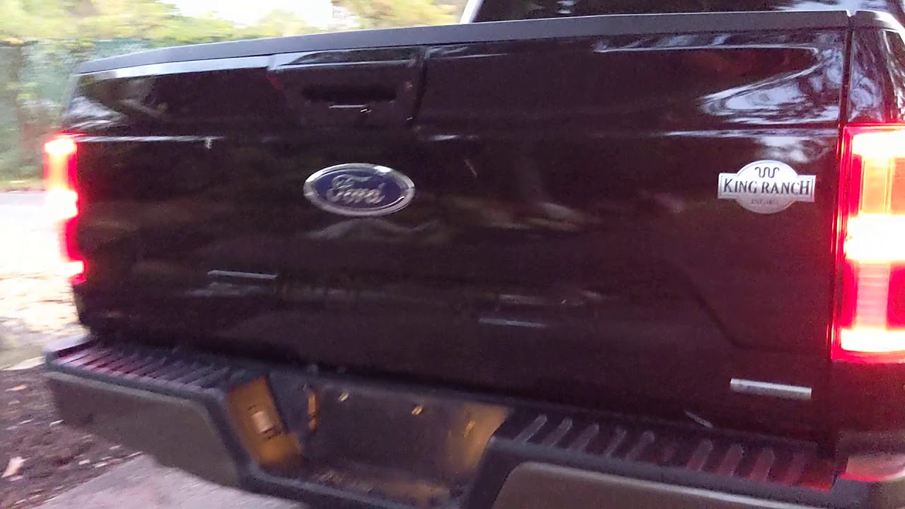 2018 Ford F150 King Ranch Black 13K - YouTube