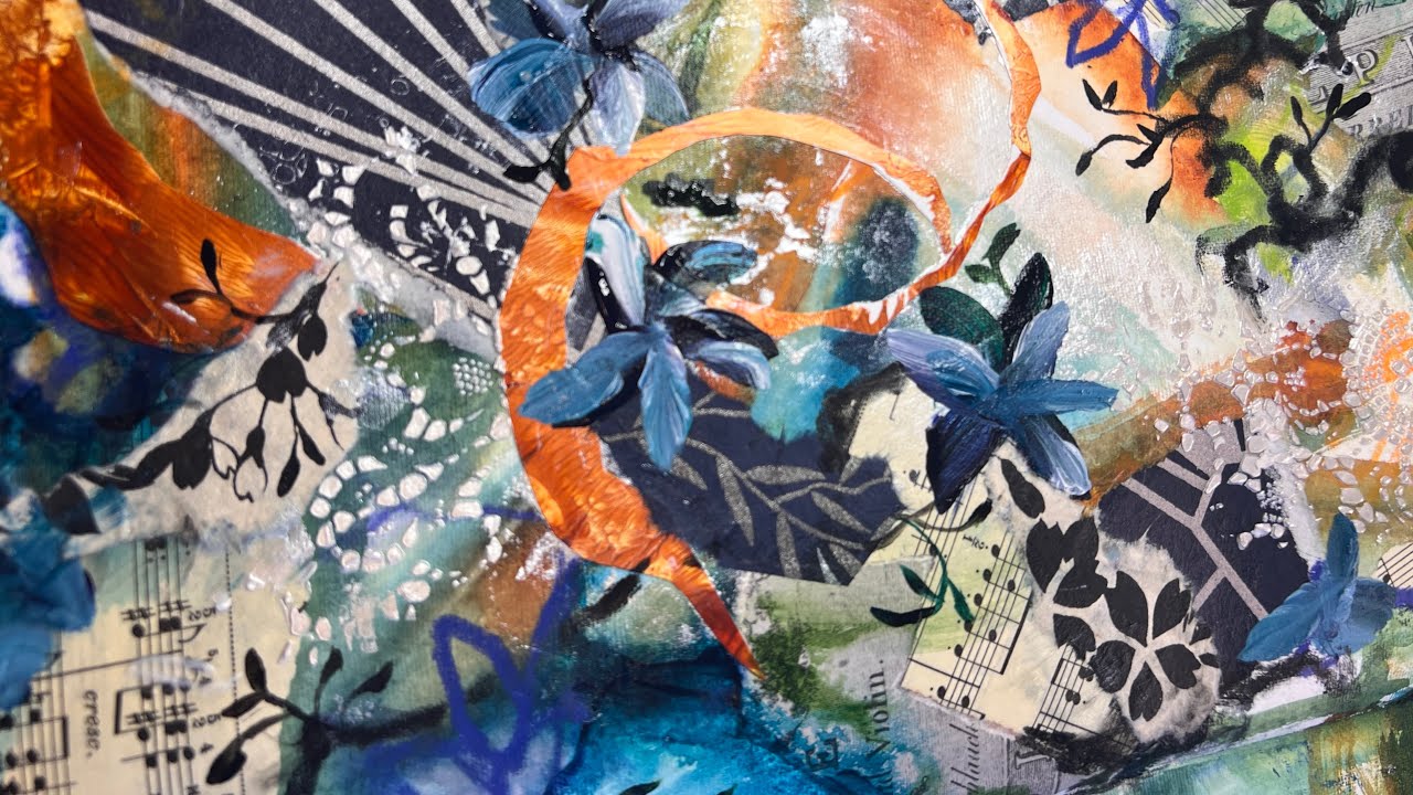 DESTROY your CREATIVE BLOCK - collage junk journal for successful ...