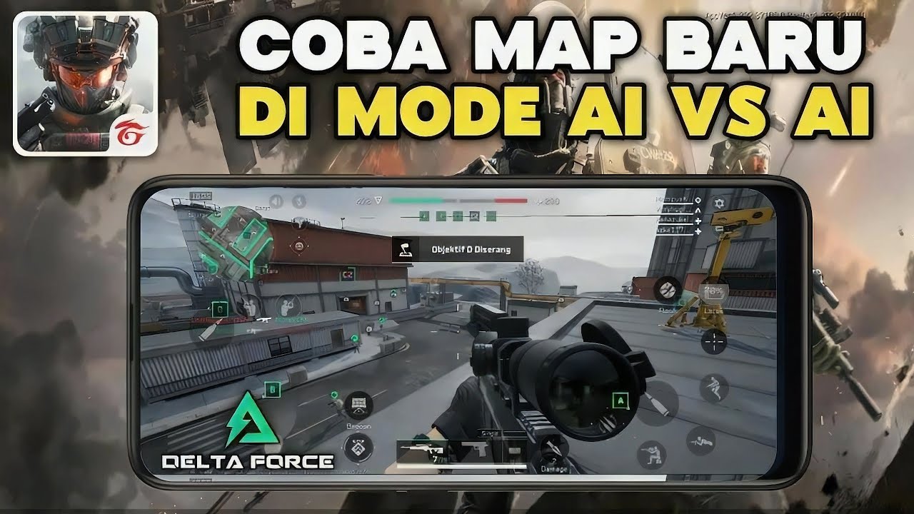 Jangan Remehkan AI Game ini ! Delta Force Mobile Mode Practice/Latihan ...