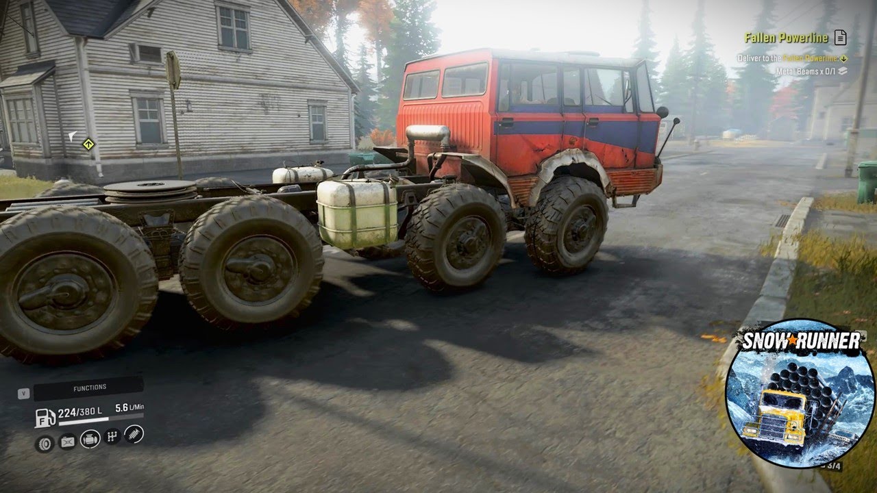 Snow Runner - Tatra T813 |Off-Road Drive| |Tatra T813| |Snow Runner ...