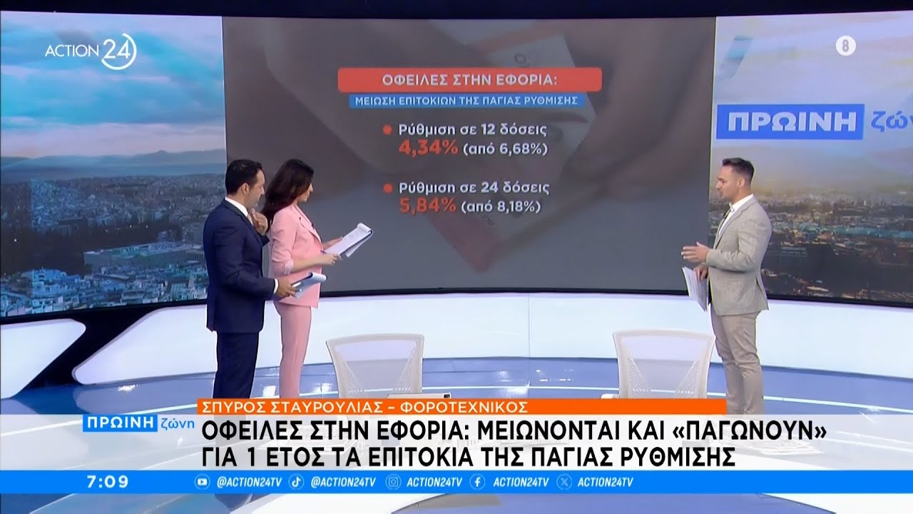 Οφειλές στην εφορία: Μειώνονται και «παγώνουν» για 1 έτος τα επιτόκια ...