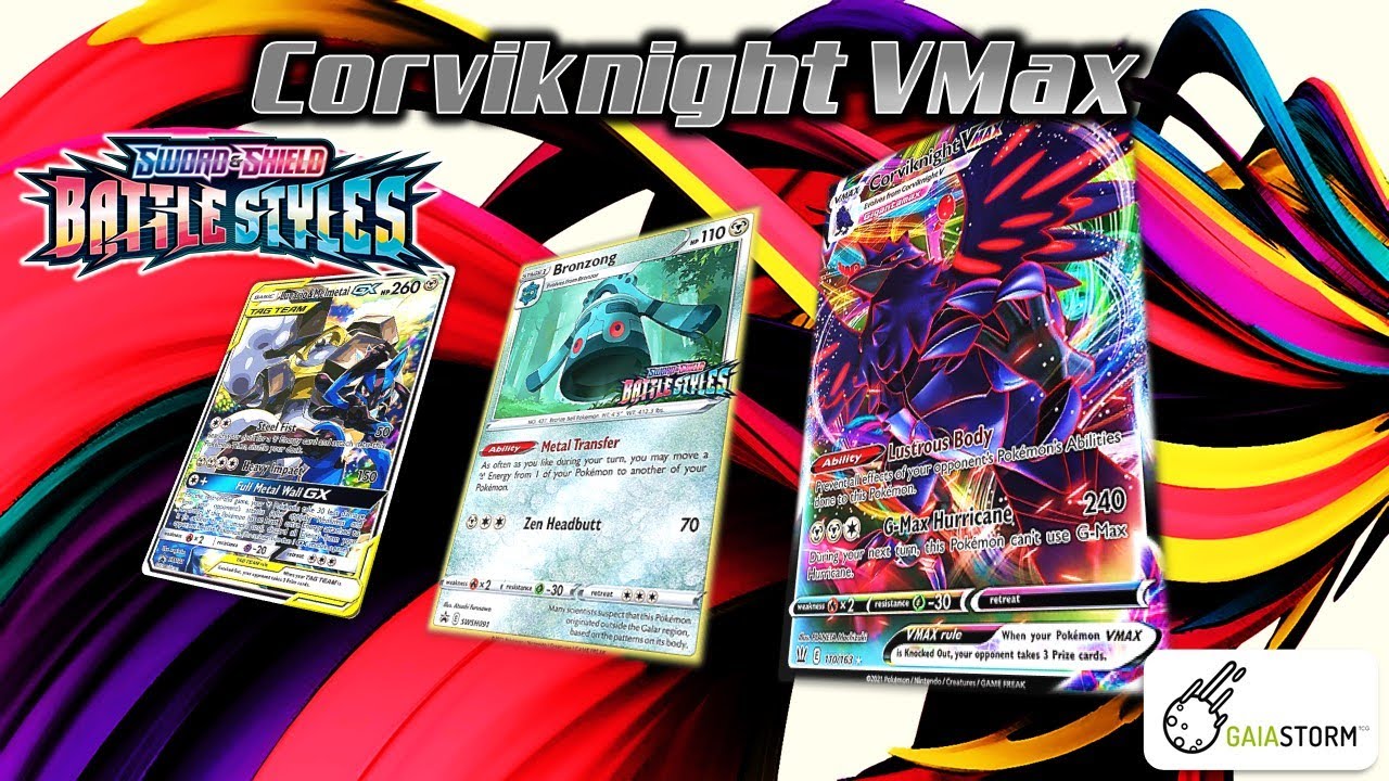 Corviknight VMax Deck ¡Control absoluto! - Estilos de Combate/Battle ...