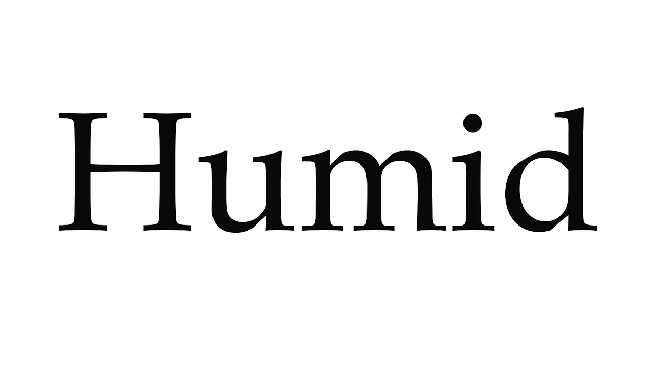 How to Pronounce Humid - YouTube