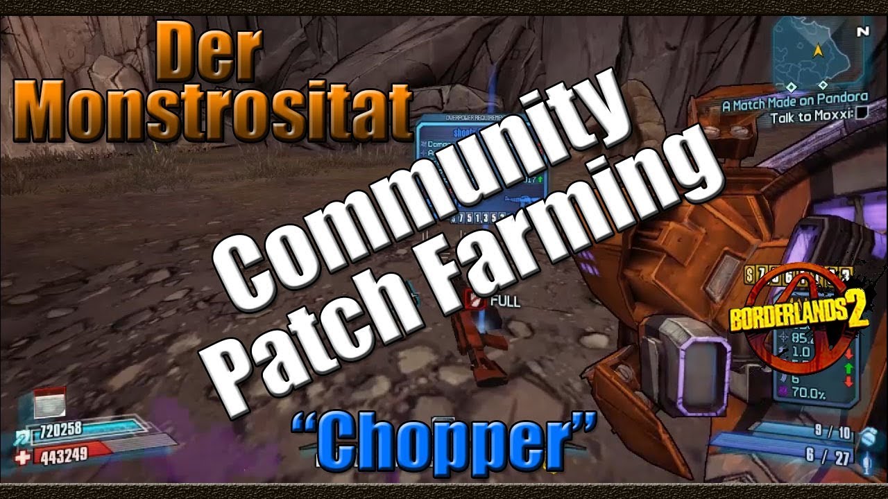 Borderlands 2 | Farming Der Monstrositat for the Chopper | Community ...