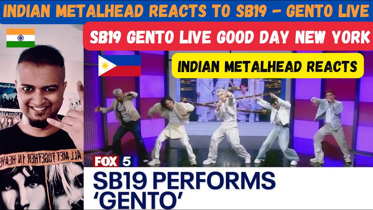 SB19 - GENTO LIVE Reaction | Good Day New York Live | SB19 Reaction ...