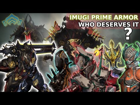 IMUGI PRIME ARMOR SET - WARFRAME - YouTube