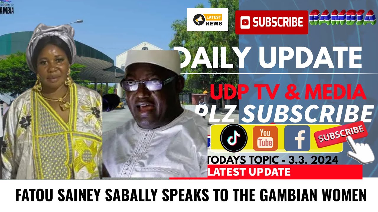 FATOU SAINEY SABALLY SPEAKS TO THE GAMBIAN WOMEN - YouTube