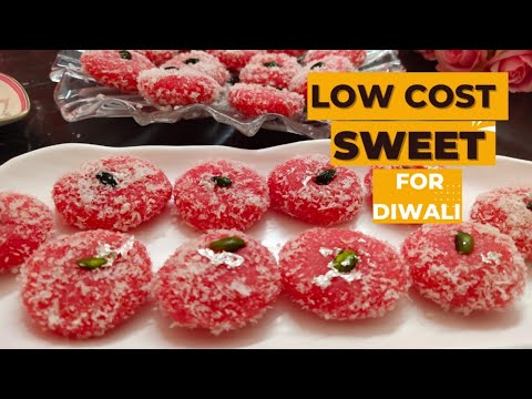 Low cost sweet for Diwali || No Mawa No khoya No Badam sweet|| Diwali ...