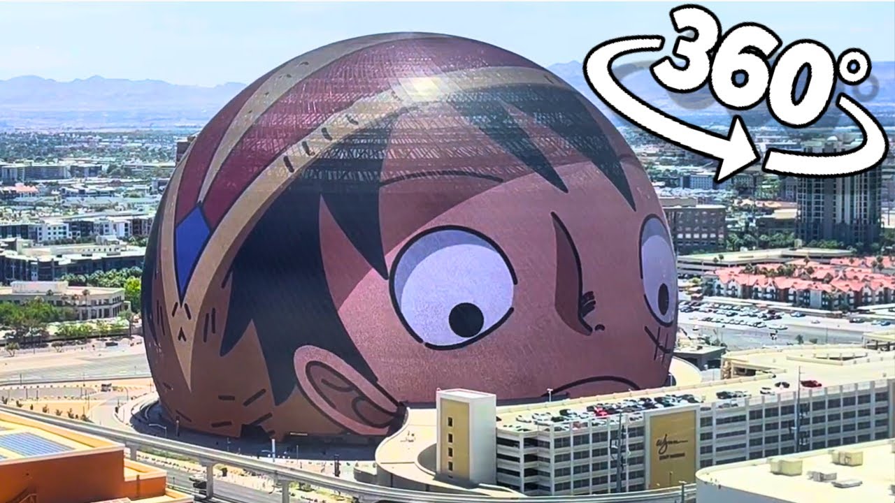 One Piece Las Vegas Sphere | 360º VR Video in 4K - YouTube