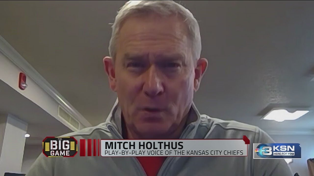 Voice of the Chiefs, Mitch Holthus, chats with KSN - YouTube