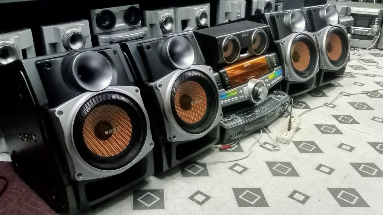 Sony Hi-fi LBT-ZUX10D Heavy Bass hi-fi System - YouTube