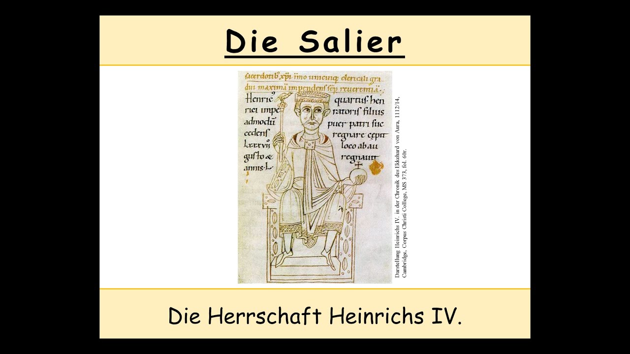 Die Salier - Heinrich IV. (Teil 1/3) - Kindheit, Herrschaftsantritt und ...