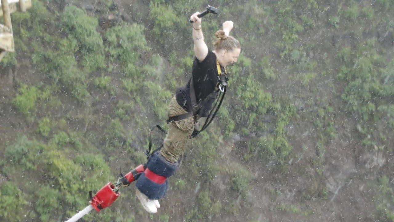 Trusting Jesus and jumping off of Victoria Falls bridge - YouTube