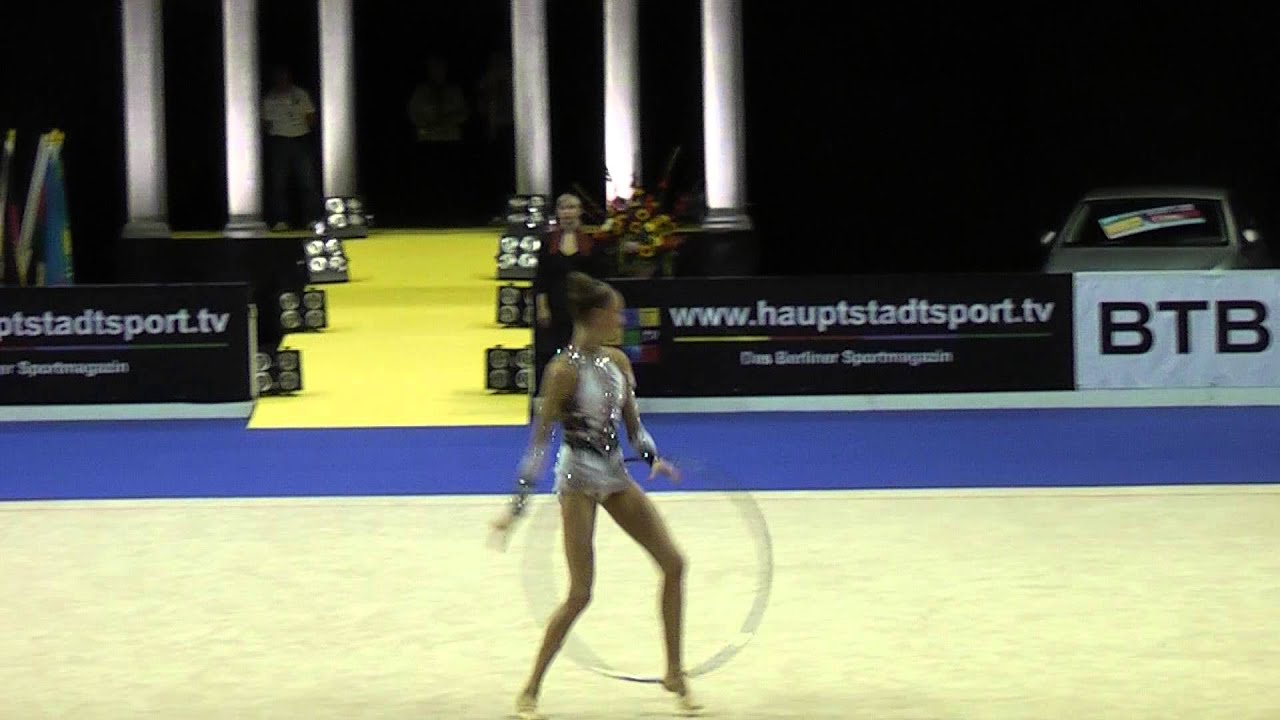 Berlin Masters 2013: Maria Titova with hoop - YouTube