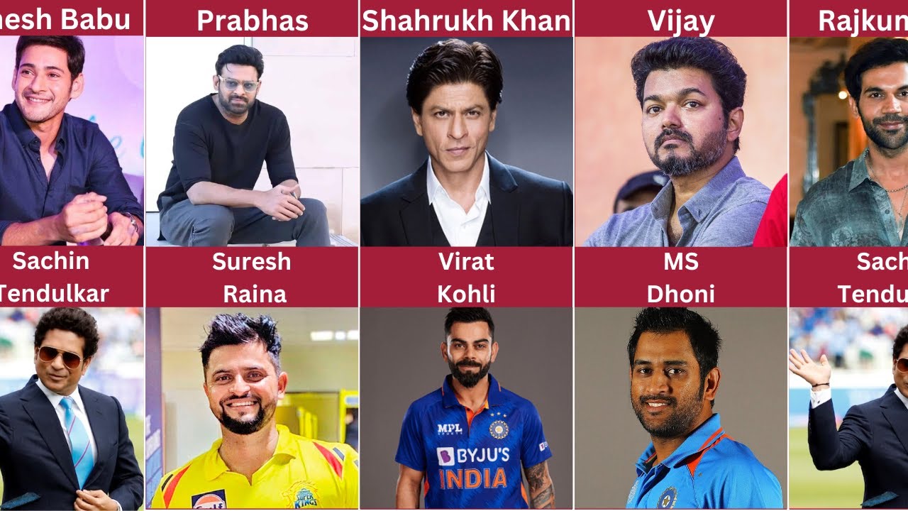 Famous Indian Actors And Their Favourite cricketer - YouTube