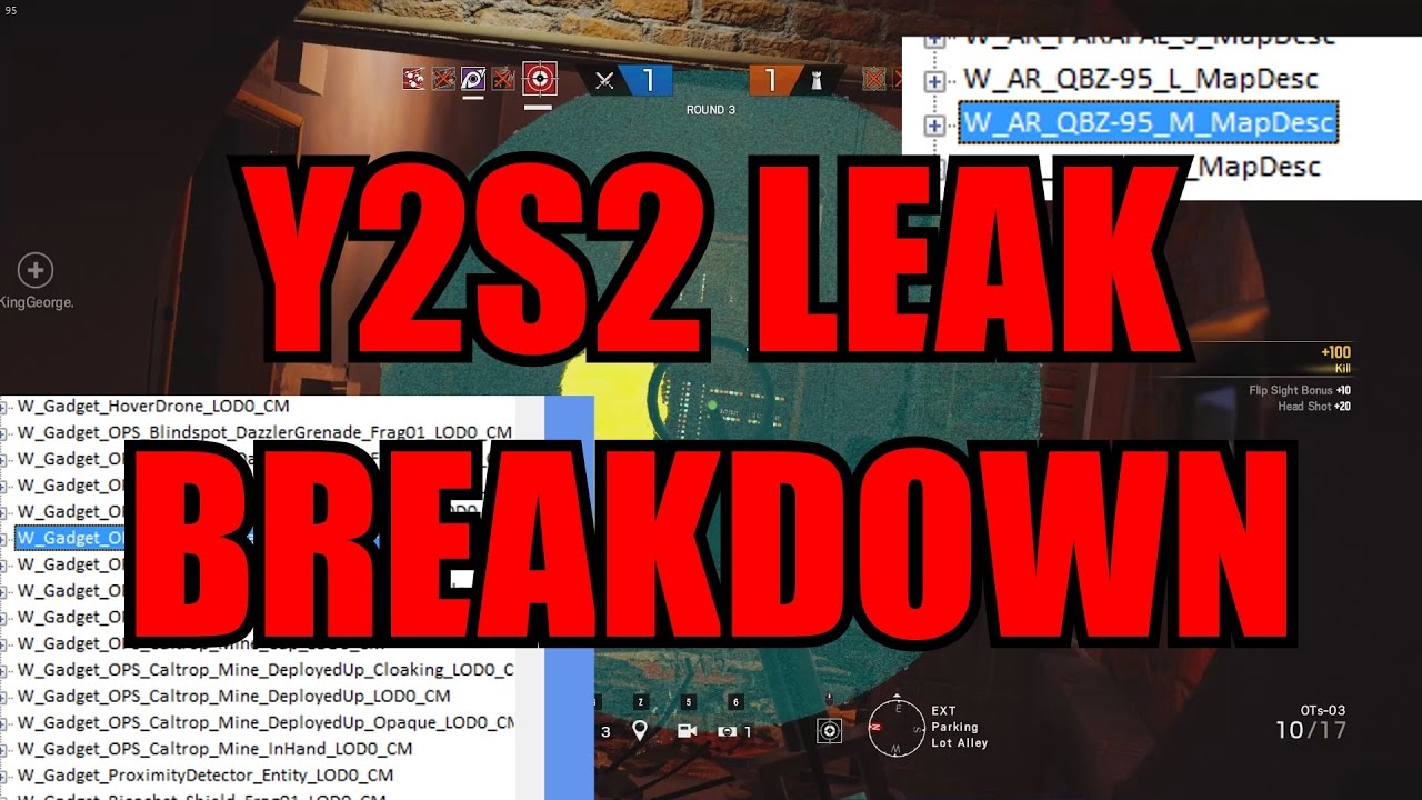 Y2S2 Operator Leak Breakdown - Rainbow Six Siege - YouTube