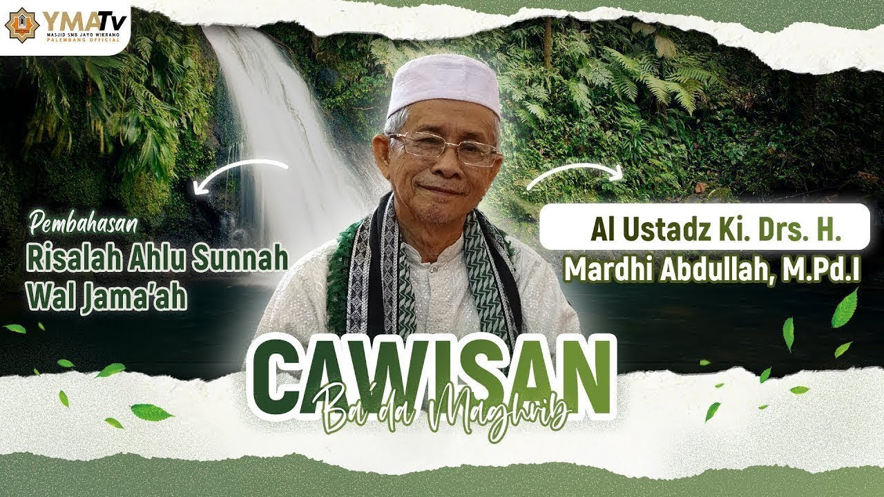[ LIVE ] SHOLAT BERJAMA'AH & CAWISAN BA'DA ASHAR | AL USTADZ DRS. KH ...