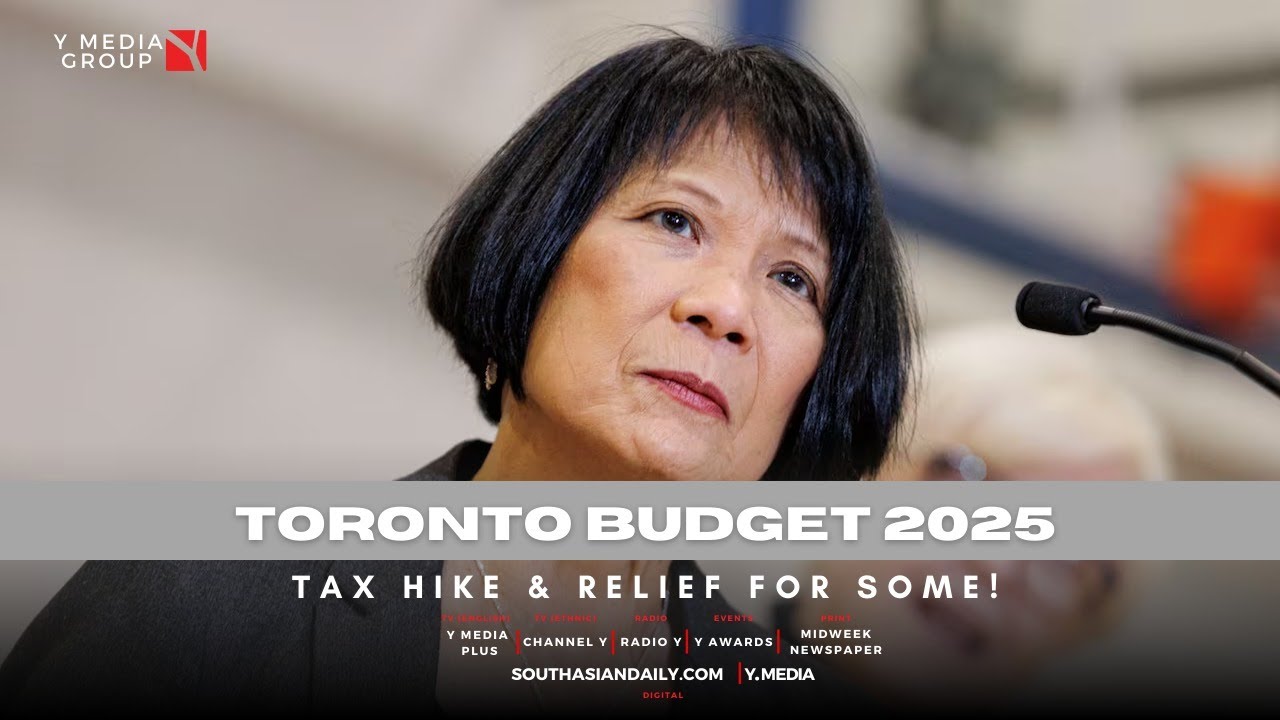 TORONTO MAYOR OLIVIA CHOW FINALIZES 2025 BUDGET WITH 6.9% PROPERTY TAX HIKE - YouTube