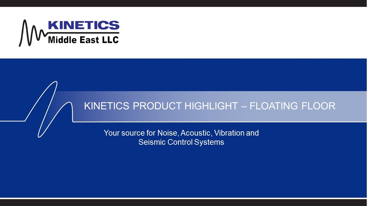 KINETICS - Floating Floor System - YouTube