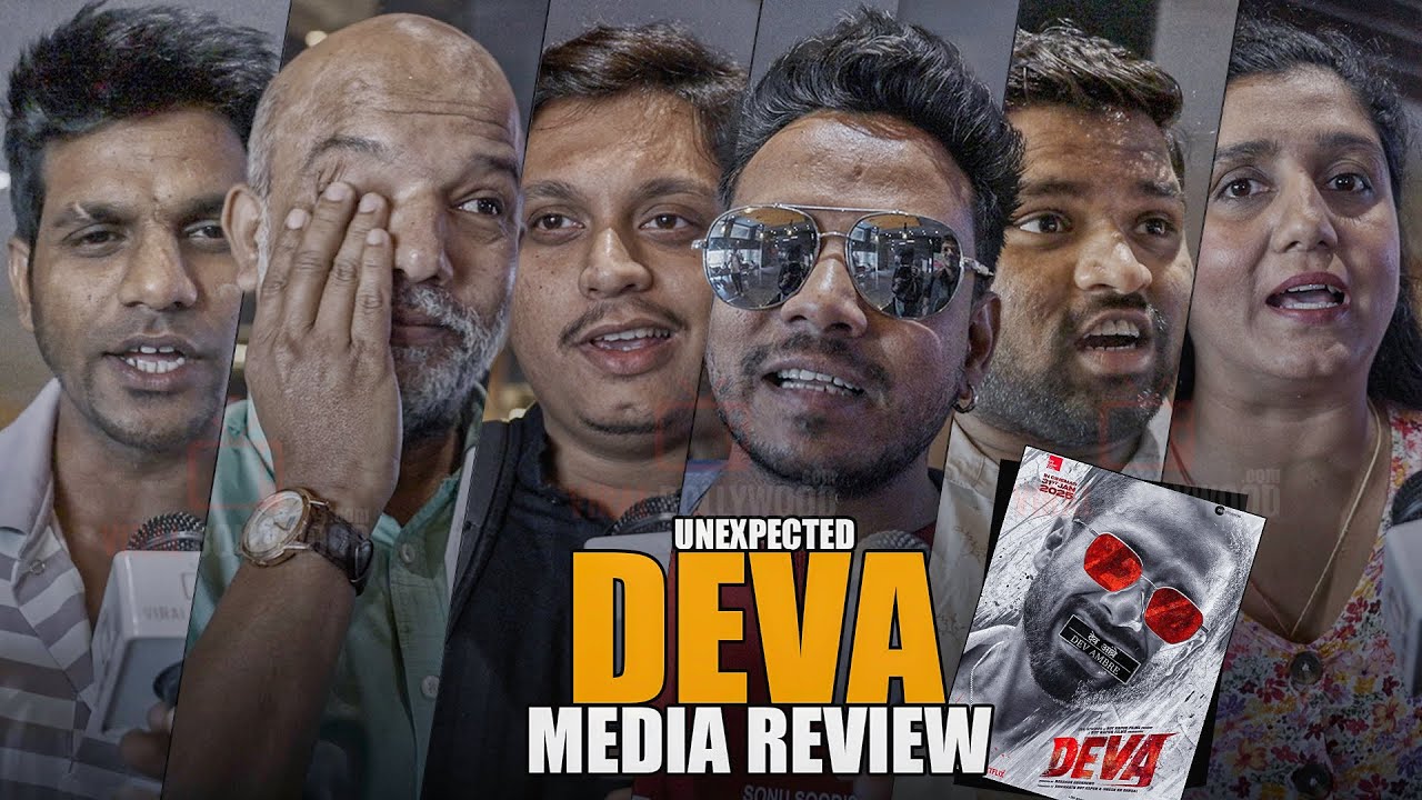 Deva Movie | Media Unexpected Review | Press Show | First Day First ...