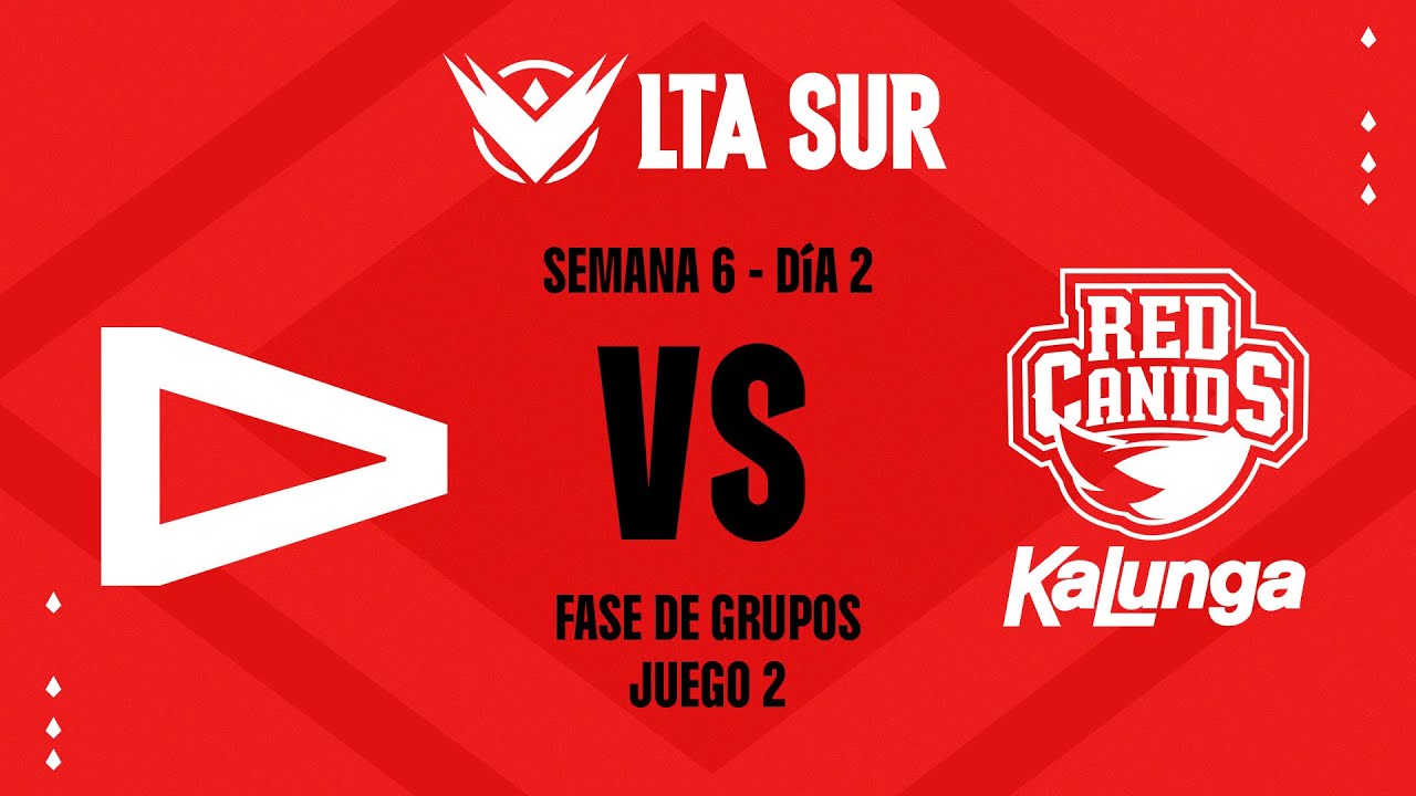 LOUD vs RED | LTA SUR Split 2 | Fase de Grupos | S6D2 | Partida 2 - YouTube