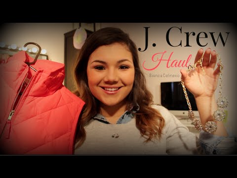 HUGE J. Crew Try on Haul♡ - YouTube