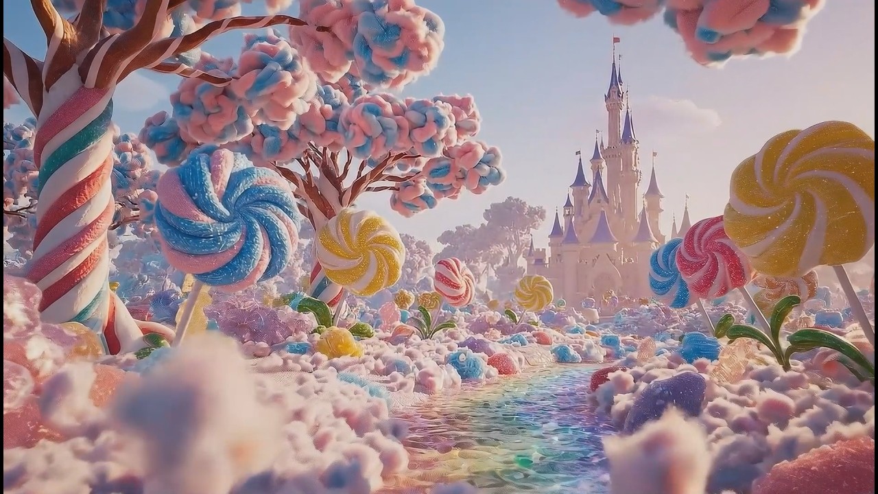 Inside a Sweet Fantasy Land - A Magical Candy Wonderland Tour - YouTube
