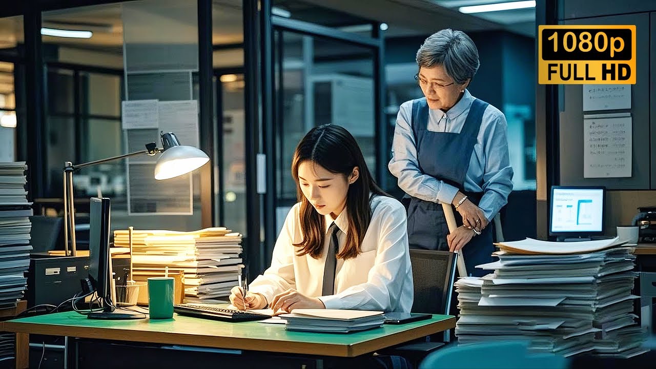 Movie！董事長假扮清潔工視察公司，發現只有灰姑娘勤懇加班至深夜，當場升她為經理！#你是我的命中注定 #最新電影 #大陸電影 #職場電影 ...